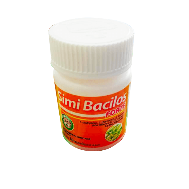 LACTOBACILOS FORTE SIMIBACILOS 30 CAPSULAS - Farmacias Similares ...