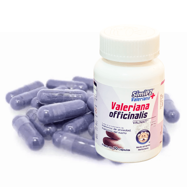 SIMI PZ VALERIANA 250 MG OFFICINALIS 30 CAPSULAS - Farmacias Similares ...