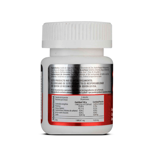 ZINC 7.18MG 100 CAPSULAS - Farmacias Similares® | Tienda online
