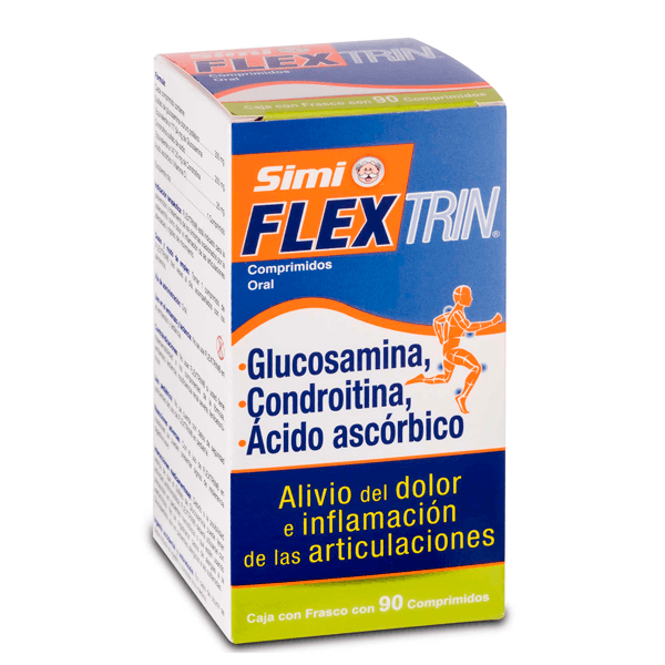 SIMIFLEX TRIN GLUCOSAMINA / CONDROITINA / ACIDO ASCORBICO 90 ...