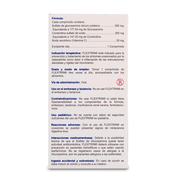 SIMIFLEX TRIN GLUCOSAMINA / CONDROITINA / ACIDO ASCORBICO 90 ...