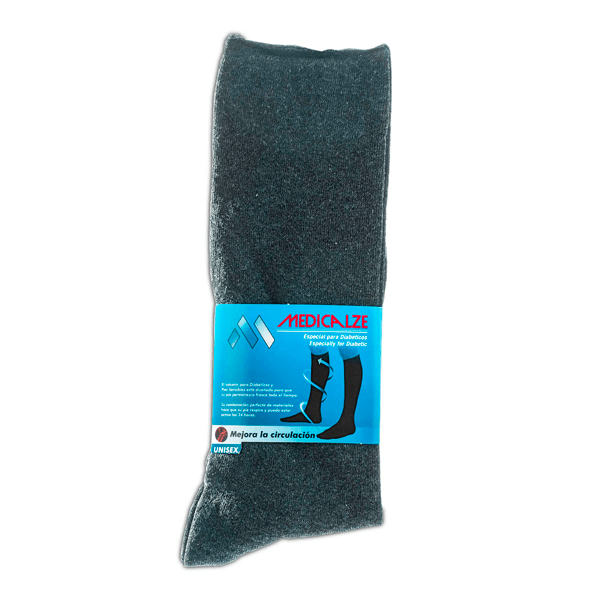 CALCETIN PARA DIABETICO COLOR GRIS UNISEX 1 PAR - Farmacias Similares ...
