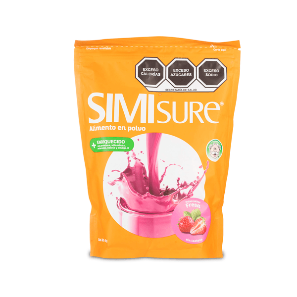 SIMISURE POLVO SABOR FRESA 462 GR 1 PIEZA - Farmacias Similares ...