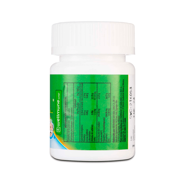 SIMIWELL BETAGLUCANO DE LEVADURA 100 MG / VITAMINA C 120 MG/ ZINC 7 MG ...