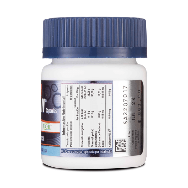 SIMI FX UCII COLAGENO SIN DESNATURALIZAR 40 MG 30 CAPSULAS - Farmacias ...