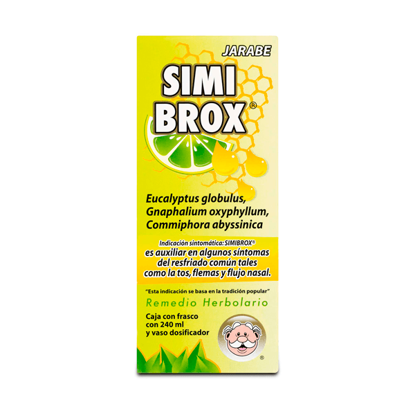 SIMI BROX EUCALIPTO / GORDOLOBO / MIRRA 240 ML JARABE 1 PIEZA ...