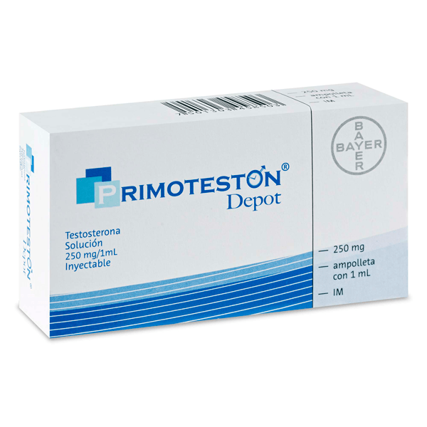 TESTOSTERONA 250 MG/1 ML SOLUCION INYECTABLE 1 PIEZA - Farmacias ...