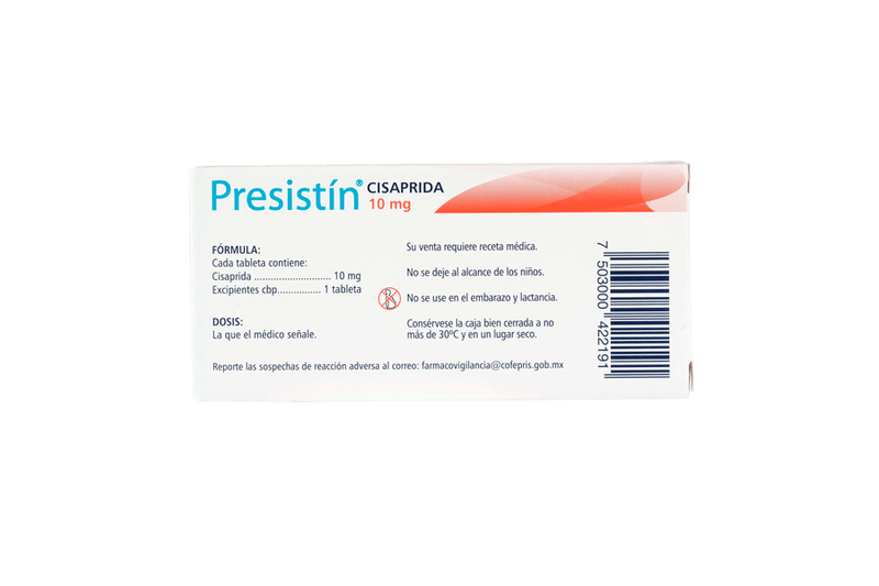 CISAPRIDA 10 MG 30 TABLETAS - Farmacias Similares® | Tienda online CISAPRIDA 10 MG 30 TABLETAS - Farmacias Similares® | Tienda online