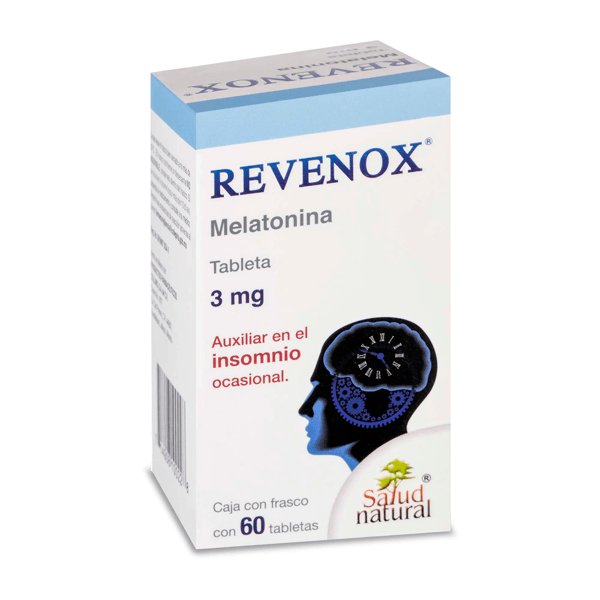 MELATONINA 3 MG 60 TABLETAS ORALES - Farmacias Similares® | Tienda online