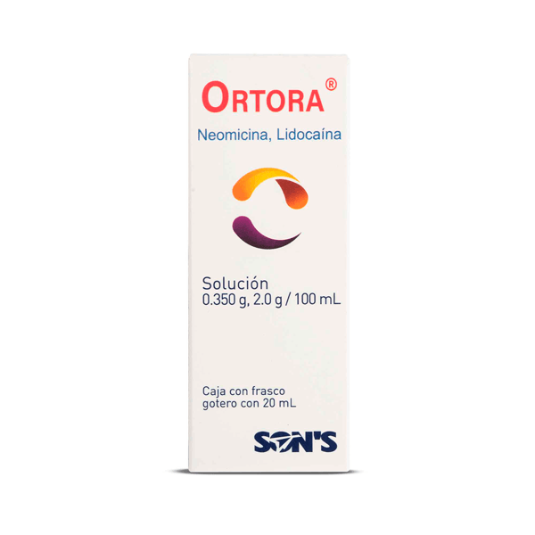 NEOMICINA / LIDOCAINA 0.350/2GR SOLUCION GOTAS 20 ML 1 PIEZA ...