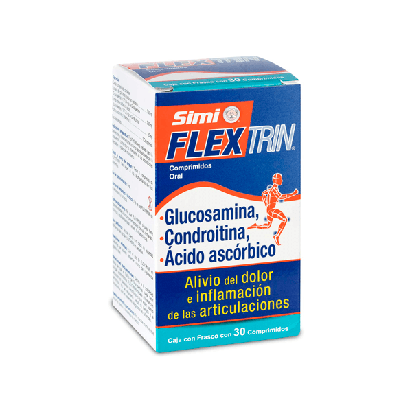 SIMIFLEX TRIN GLUCOSAMINA / CONDROITINA / ACIDO ASCORBICO 30 ...