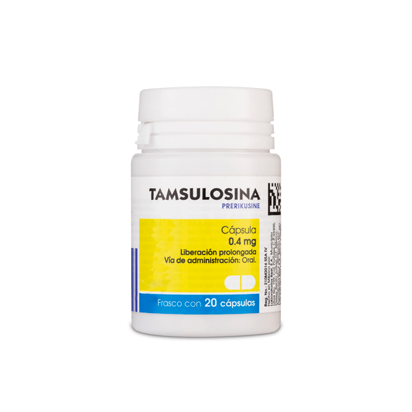 TAMSULOSINA 0.40MG 20 CAPSULAS - Farmacias Similares® | Tienda online