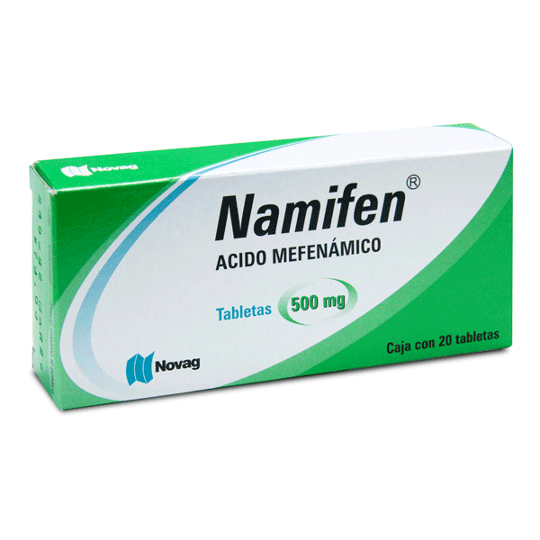 ACIDO MEFENAMICO 500 MG 20 TABLETAS - Farmacias Similares® | Tienda online