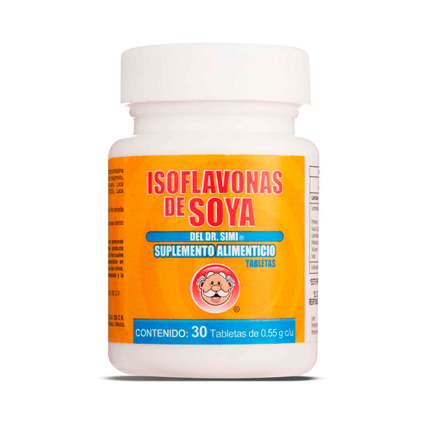 ISOFLAVONAS SOYA DR SIMI 30 TABLETAS - Farmacias Similares® | Tienda online