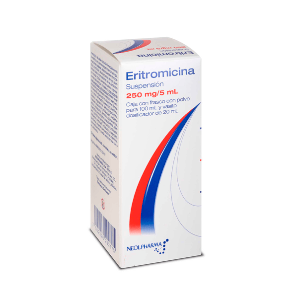 ERITROMICINA 250 MG SUSPENSION 100 ML 1 PIEZA - Farmacias Similares ...