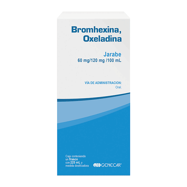 BROMHEXINA / OXELADINA 60/120MG JARABE 225 ML 1 PIEZA - Farmacias ...