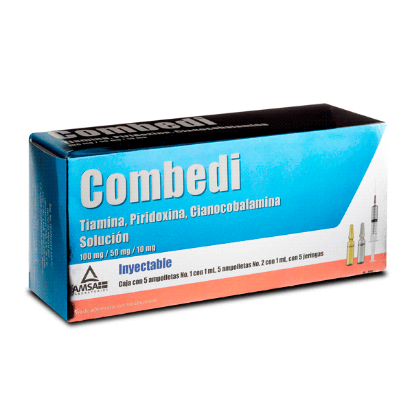 HIDROXOCOBALAMINA 10000 MCG / TIAMINA 100 MG / PIRIDOXINA 50 MG ...