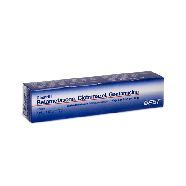 BETAMETASONA/GENTAMICINA/CLOTRIMAZOL 40GR CREMA - Farmacias Similares ...