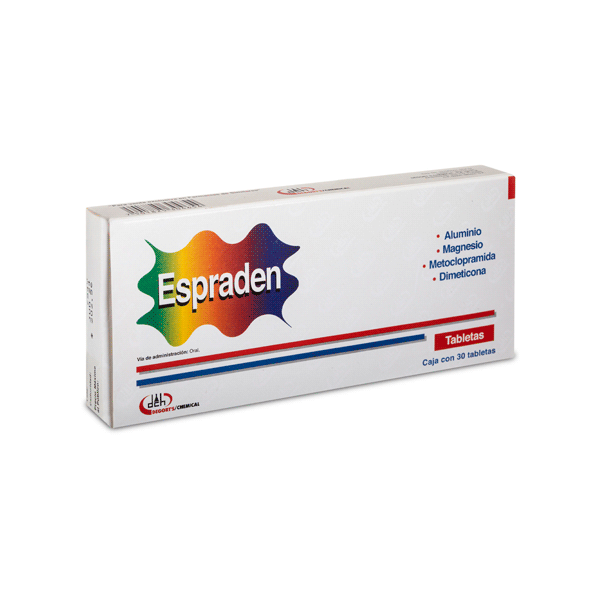 ALUMINIO / MAGNESIO / DIMETICONA / METOCLOPRAMIDA 30 TABLETAS ...