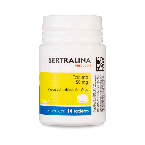 SERTRALINA 50 MG 14 TABLETAS - Farmacias Similares® | Tienda online