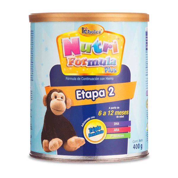 FORMULA LACTEA 6-12 MESES NUTRIFORMULA 400 GR 1 PIEZA - Farmacias ...