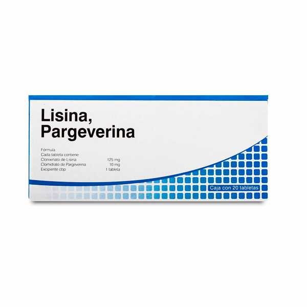 CLONIXINATO DE LISINA / PARGEVERINA 20 TABLETAS - Farmacias Similares ...