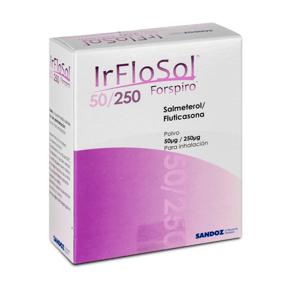 FLUTICASONA / SALMETEROL 250/50MCG POLVO PARA INHALACION 1 PIEZA ...