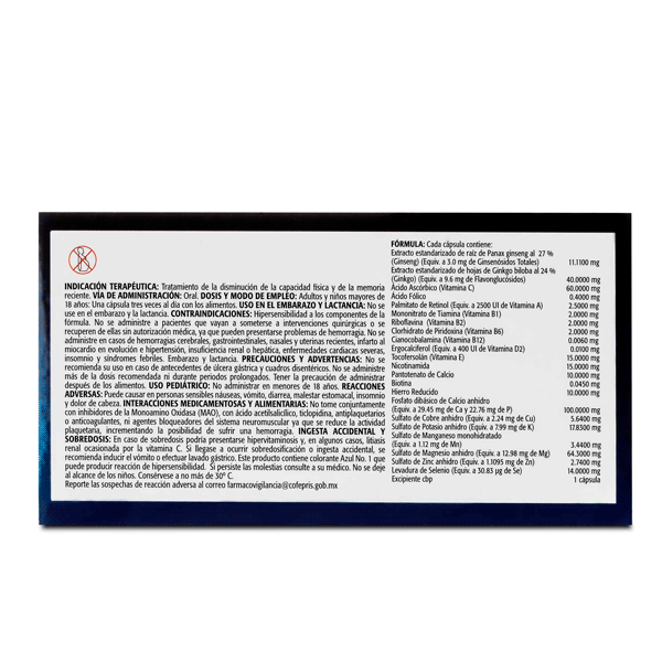 FORZE VF G+G 30 CAPSULAS - Farmacias Similares® | Tienda online