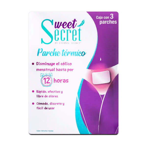 PARCHE TERMICO SWEET SECRET BY ETERNAL SECRET 3 PIEZAS - Farmacias ...