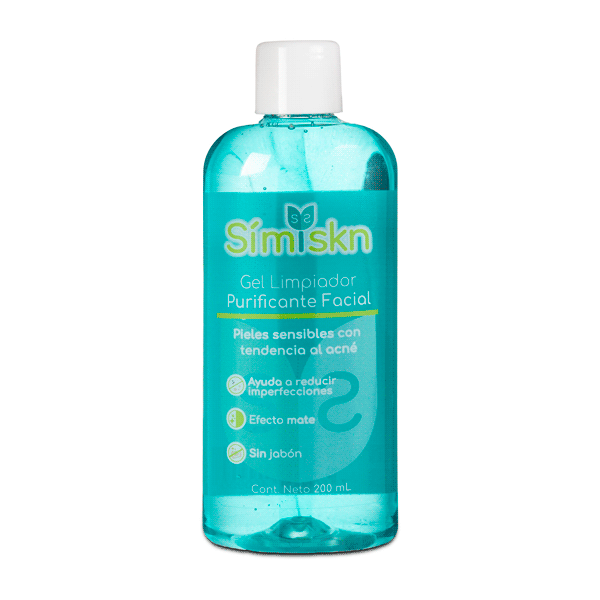 GEL LIMPIADOR FACIAL SIN JABON SIMISKN 200ML 1 PIEZA - Farmacias Similares® | Tienda online