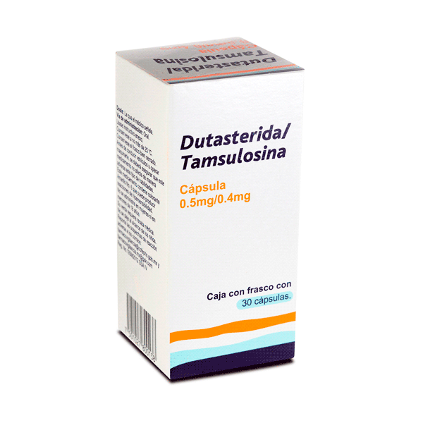 DUTASTERIDA / TAMSULOSINA 0.5/0.4MG 30 CAPSULAS GSK - Farmacias ...