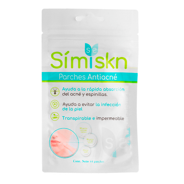 PARCHES ANTIACNE 44 PIEZAS SIMISKN - Farmacias Similares® | Tienda online