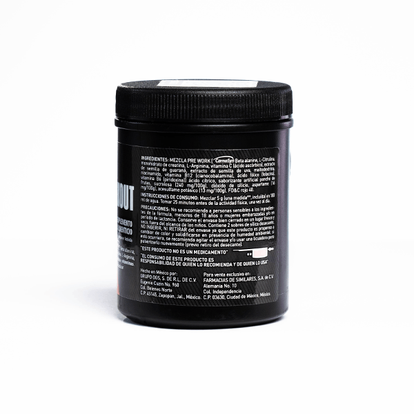 PRE-WORKOUT PONCHE DE FRUTAS XGEAR POLVO 150 GR 1 PIEZA - Farmacias ...