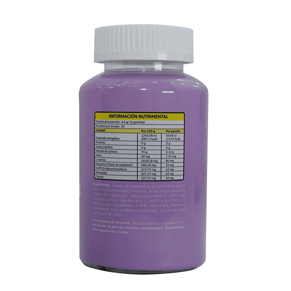 GOMITAS L TEANINA / MAGNESIO / 5HTP 60 PIEZAS MULTIGOMI - Farmacias ...