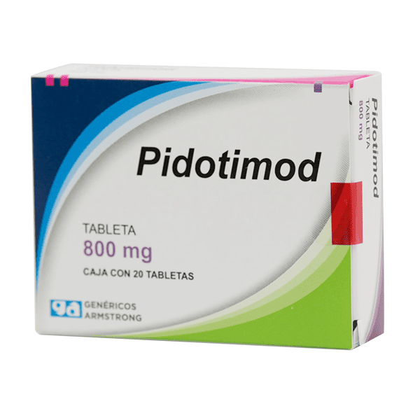 PIDOTIMOD 800 MG 20 TABLETAS - Farmacias Similares® | Tienda online