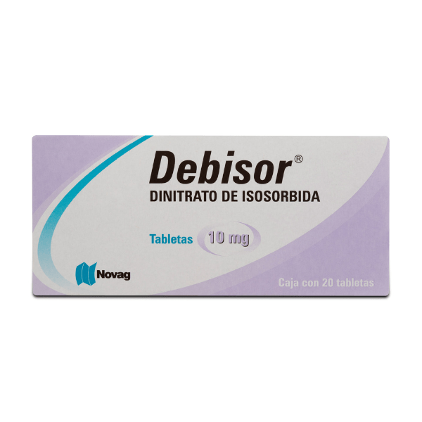 ISOSORBIDA 10 MG 20 TABLETAS - Farmacias Similares® | Tienda online