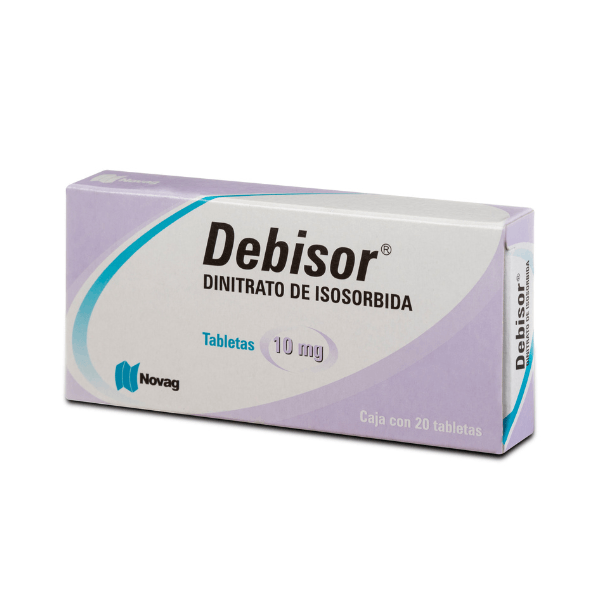 ISOSORBIDA 10 MG 20 TABLETAS - Farmacias Similares® | Tienda online
