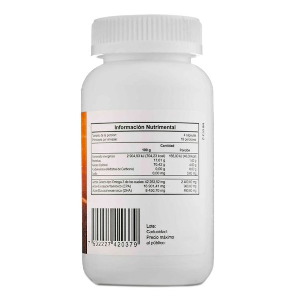 OMEGA RX VITAMINA E / OMEGA 3 / EPA / DHA SIMIOMEGA 60 CAPSULAS ...