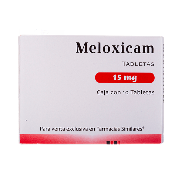 MELOXICAM 15 MG 10 TABLETAS - Farmacias Similares® | Tienda online