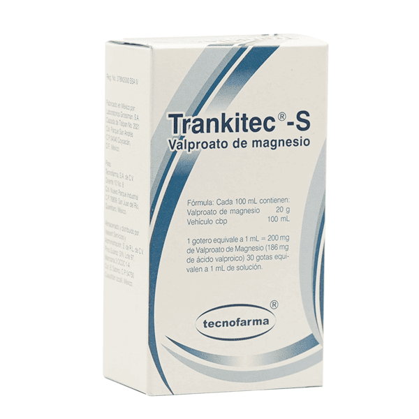 VALPROATO DE MAGNESIO SOLUCION 40 ML 1 PIEZA - Farmacias Similares ...