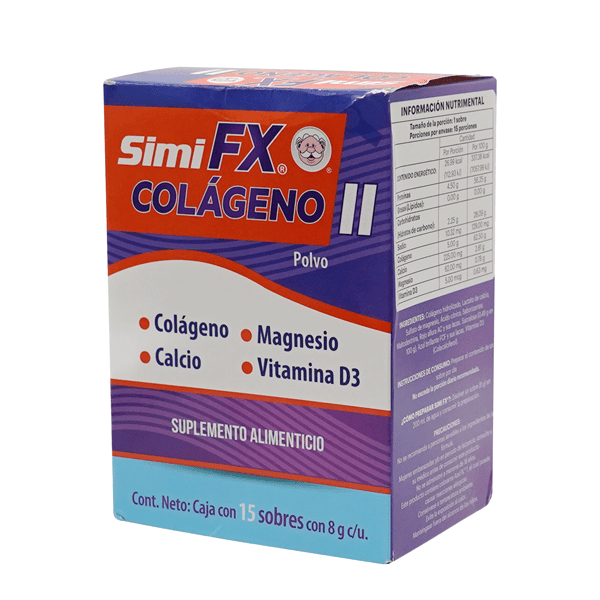 SIMI FX UCII COLAGENO POLVO 15 SOBRES - Farmacias Similares® | Tienda ...