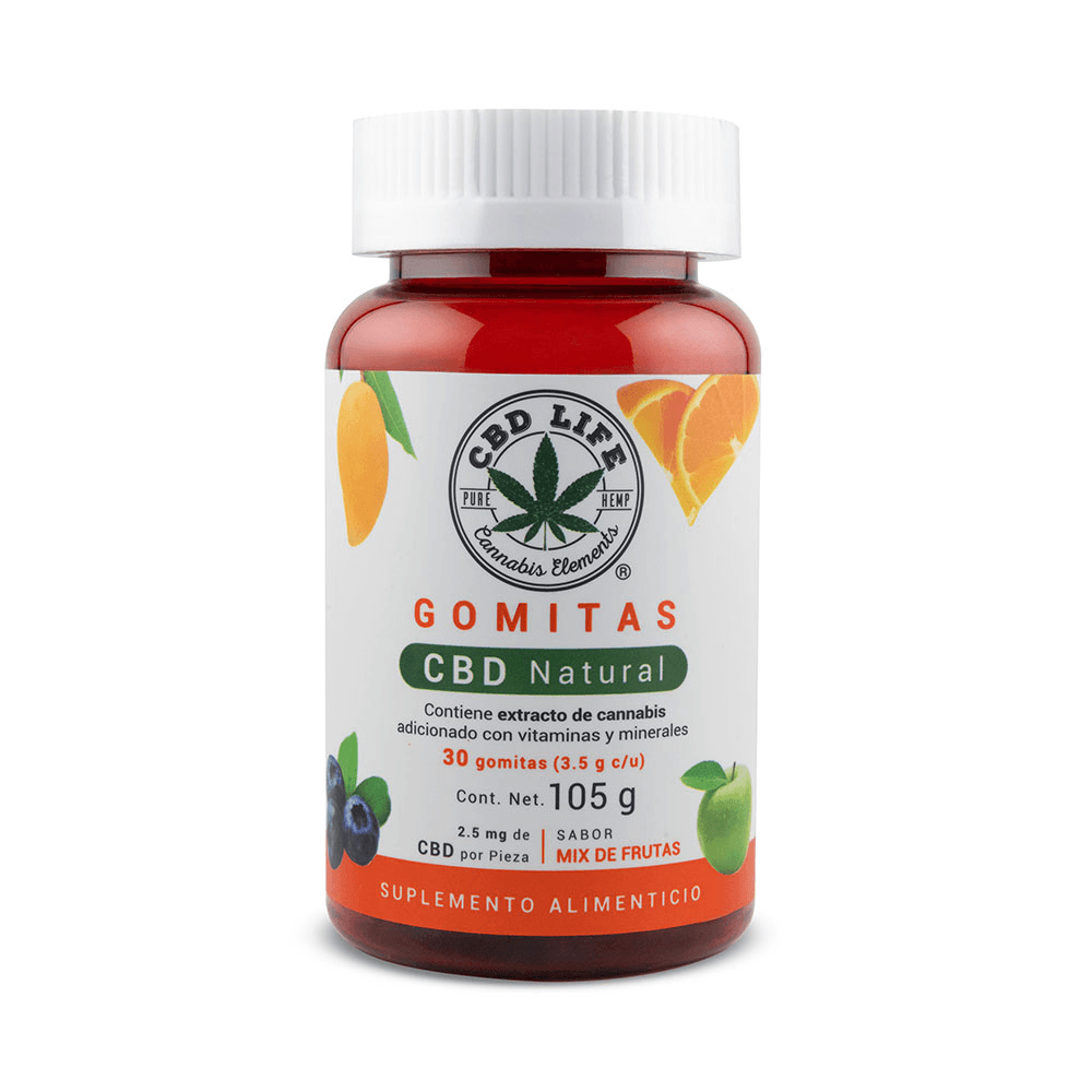 GOMITAS CBD 30 PIEZAS MIX DE FRUTAS - Farmacias Similares® | Tienda online