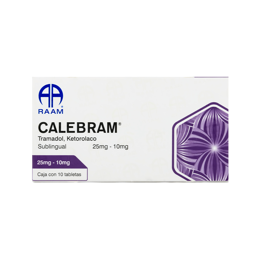 KETOROLACO / TRAMADOL 10/25MG 10 TABLETAS SUBLINGUALES - Farmacias ...
