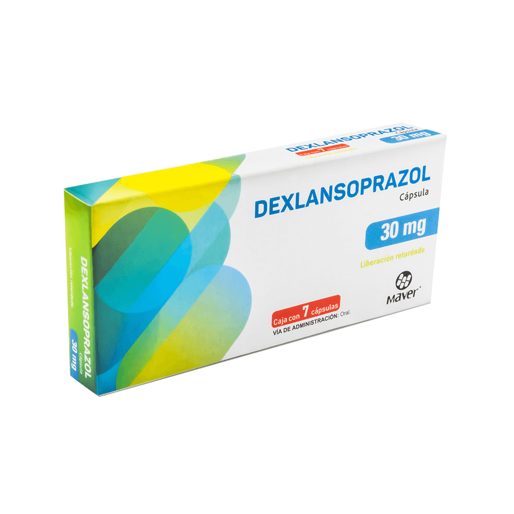DEXLANSOPRAZOL 30MG 7 CAPSULAS LIBERACION RETARDADA - Farmacias ...