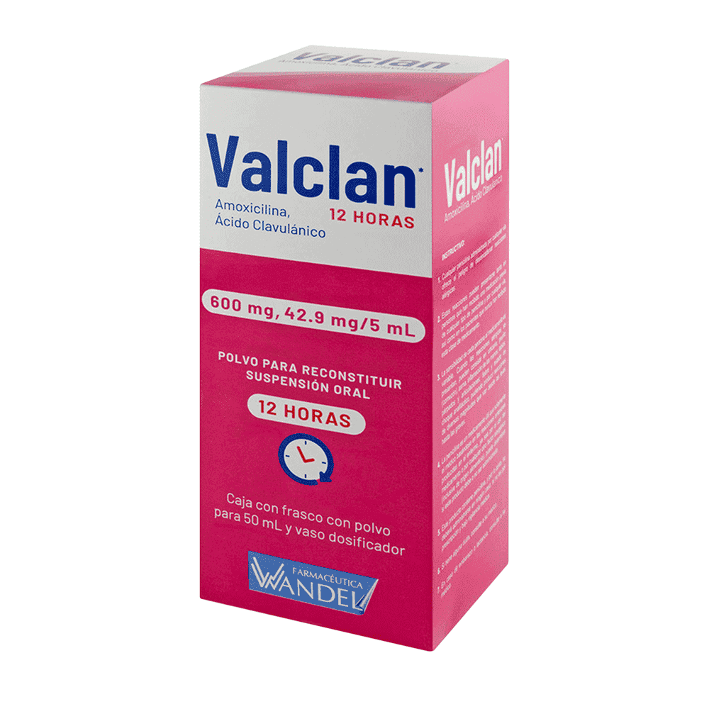 AMOXICILINA / ACIDO CLAVULANICO 600/42.9 MG SUSPENSION 1 PIEZA - Farmacias Similares® | Tienda ...