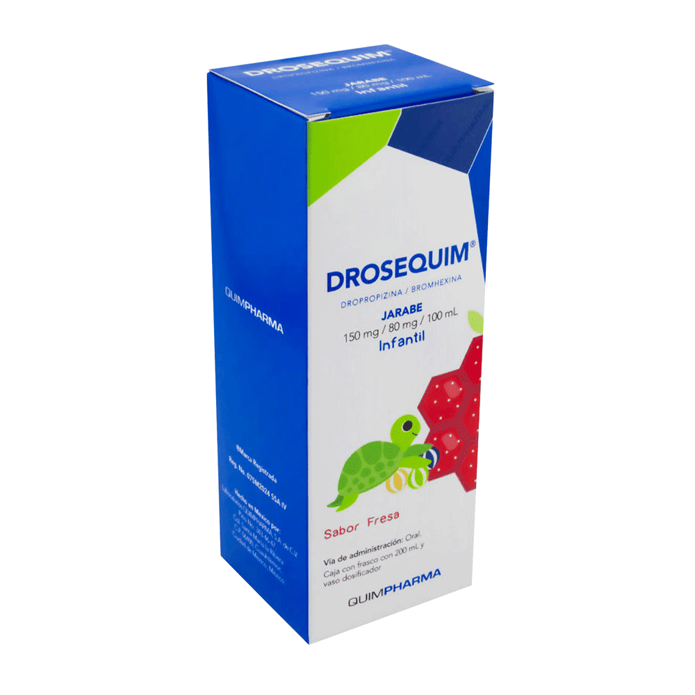 DROPROPIZINA/BROMHEXINA 150 MG/80 MG 200ML JARABE INFANTIL - Farmacias ...