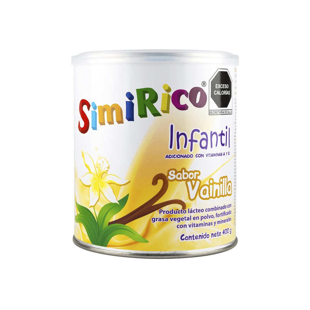 SIMIRICO INFANTIL POLVO SABOR VAINILLA 400 GR 1 PIEZA - Farmacias ...