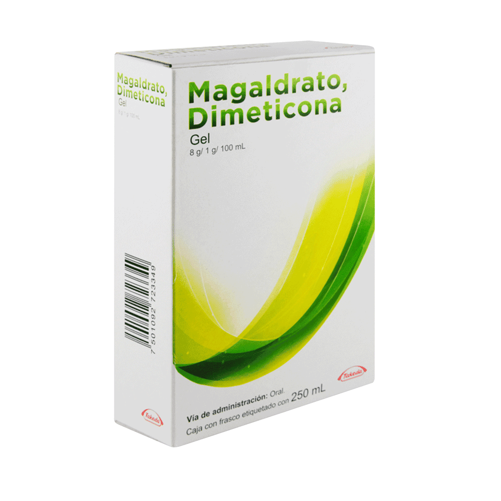 MAGALDRATO/DIMETICONA 8G/1G/100ML TAKEDA - Farmacias Similares ...