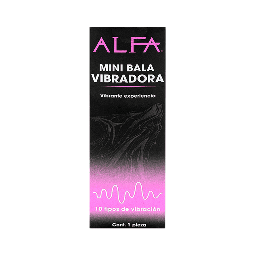 MINI BALA VIBRADORA DAMA / CABALLERO ALFA 1 PIEZA - Farmacias Similares® | Tienda online