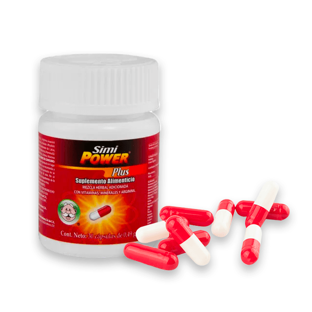 SIMIPOWER PLUS VITAMINAS / MINERALES / ARGININA 60 CAPSULAS - Farmacias Similares® | Tienda online